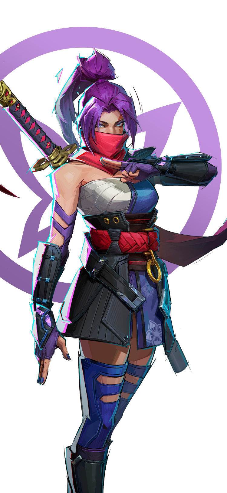 Psylocke Marvel Rivals Official Art